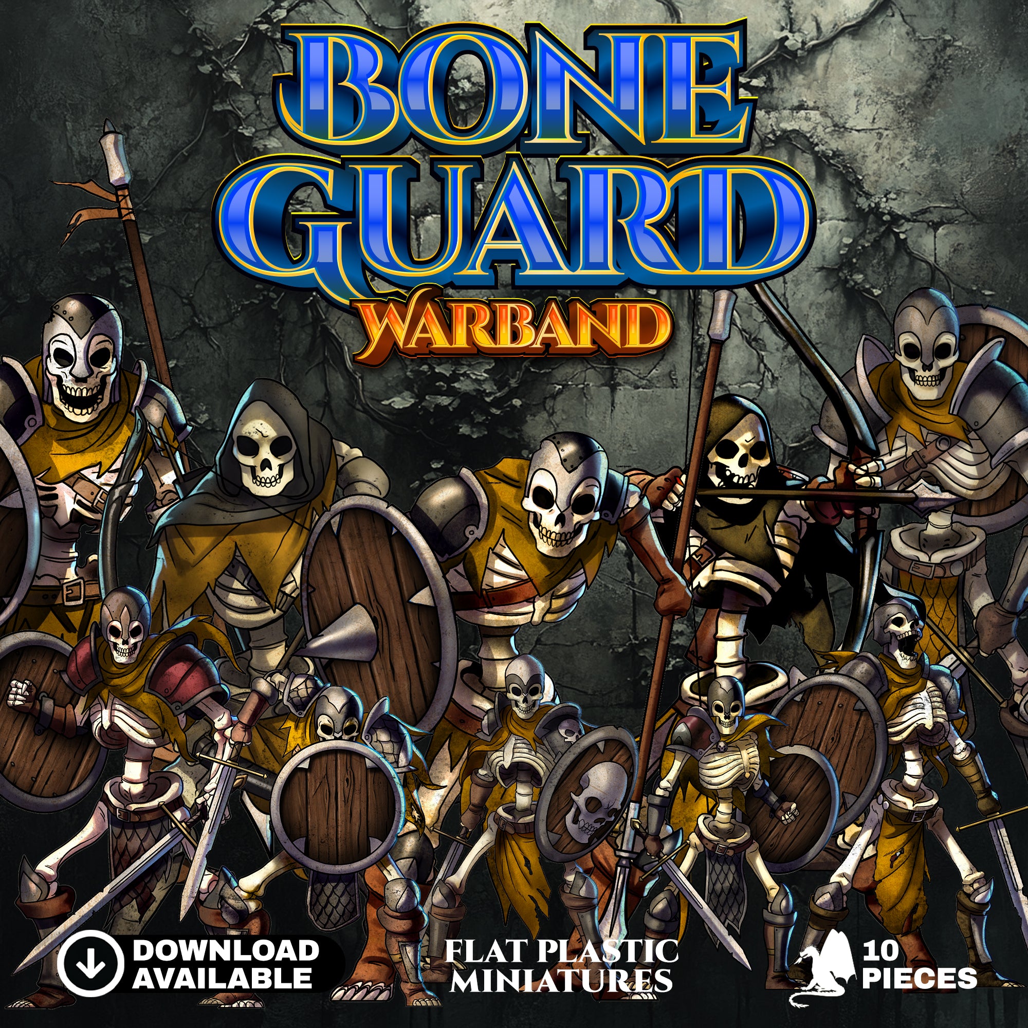 Bone Guard Warband - 10p – Arcknight LLC