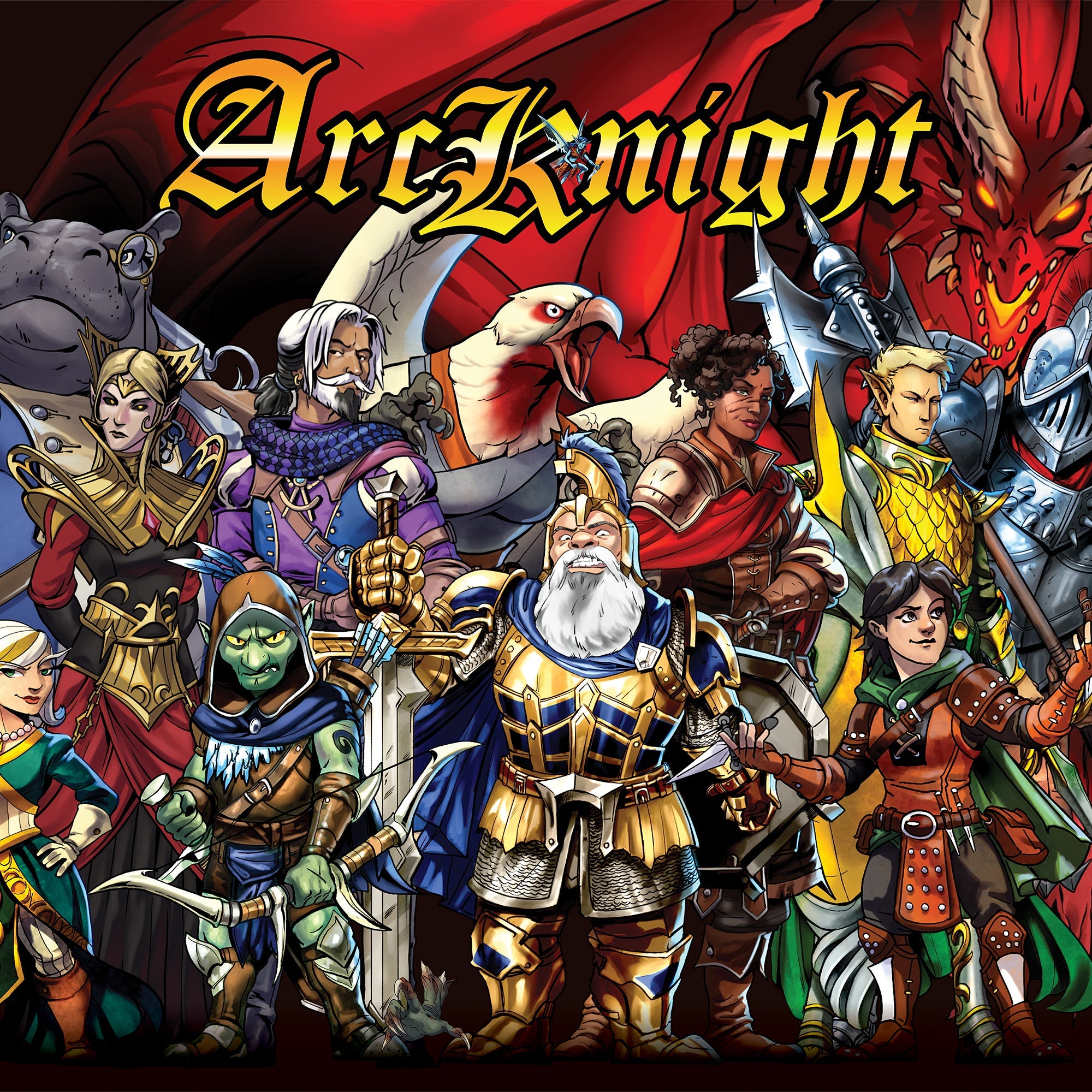 Flat Plastic Miniatures – Arcknight LLC