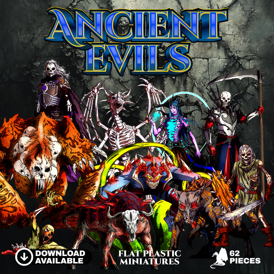 Flat Plastic Miniatures – Arcknight LLC