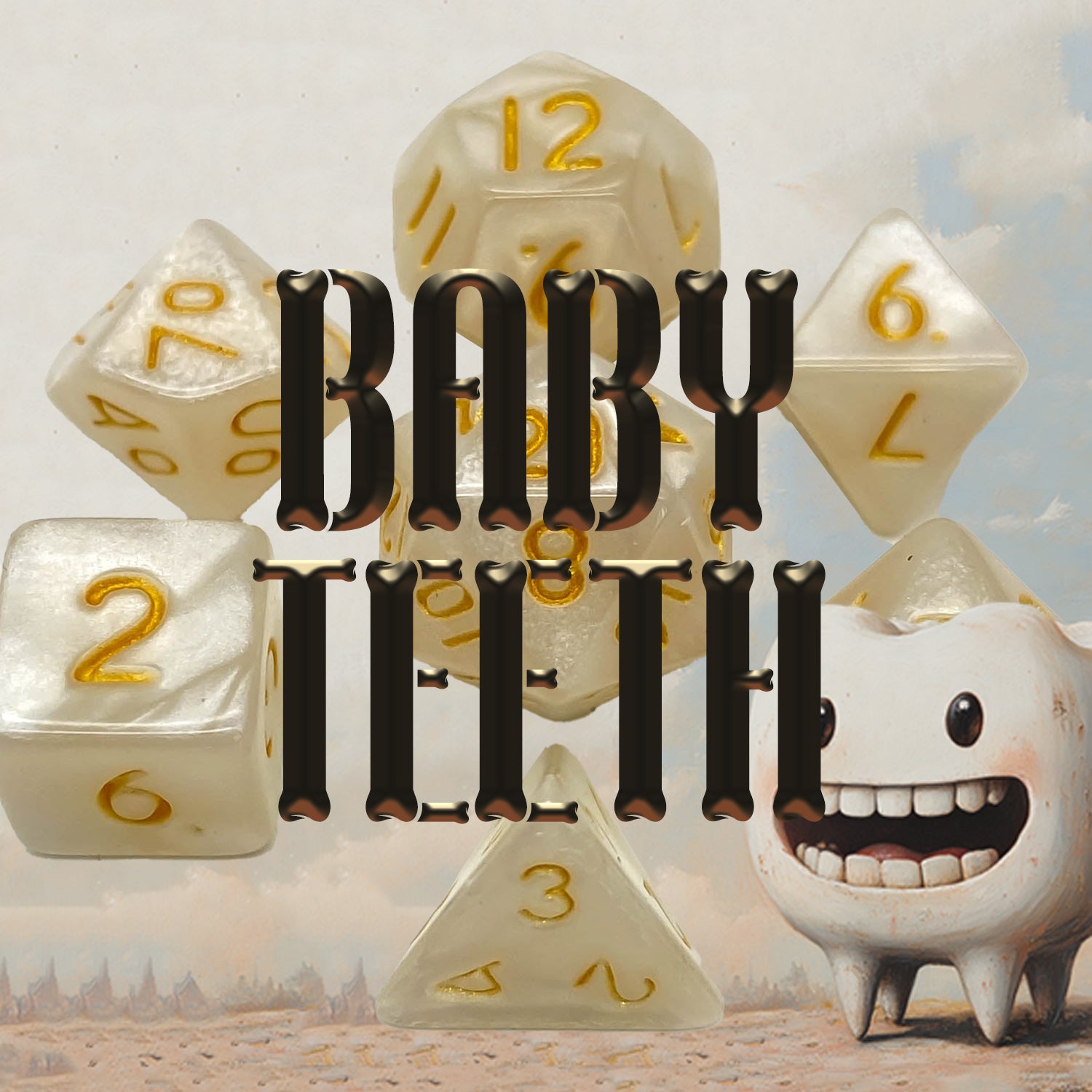 Baby Teeth - Mini Acrylic – Arcknight LLC