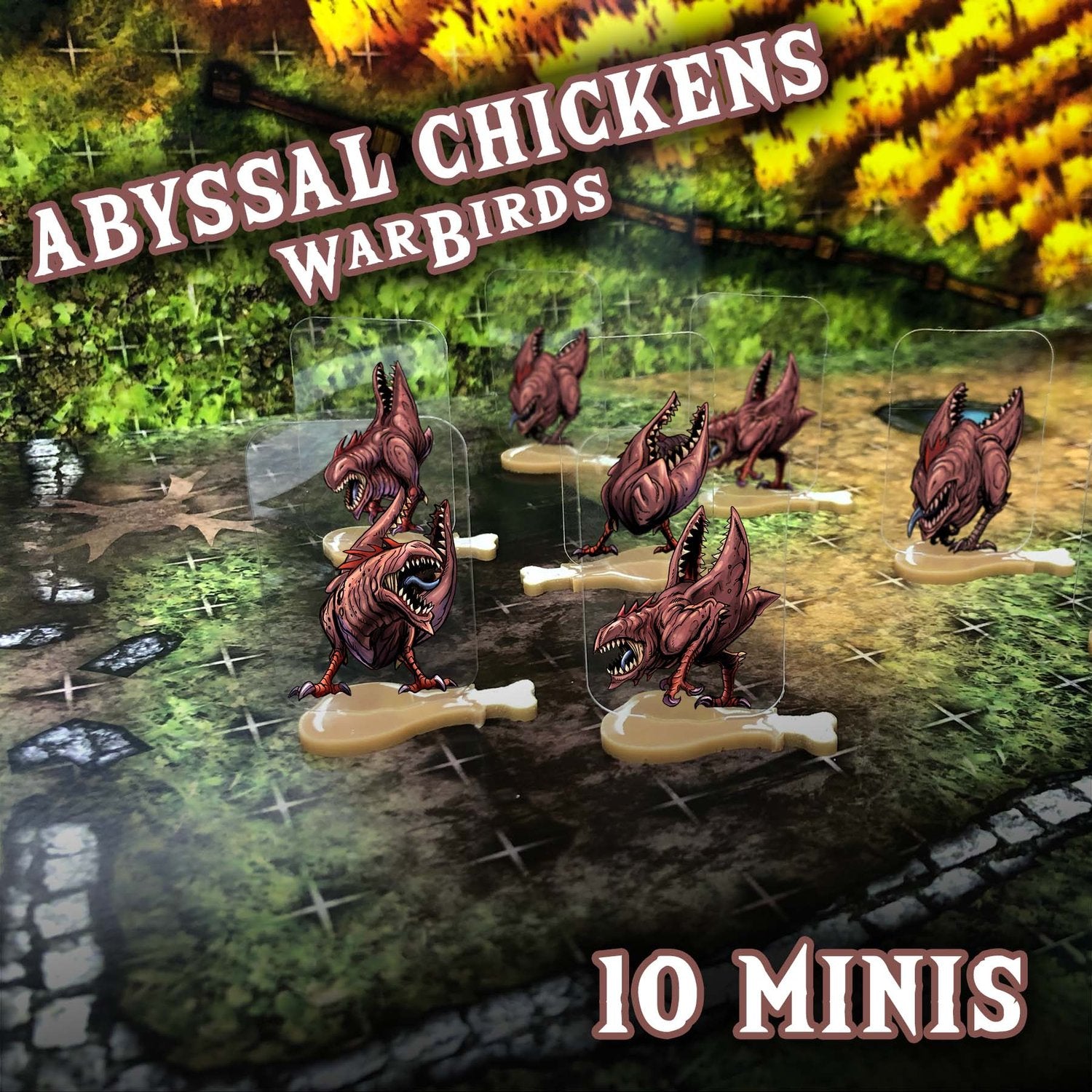 Abyssal Chickens - Warband 10p – Arcknight LLC