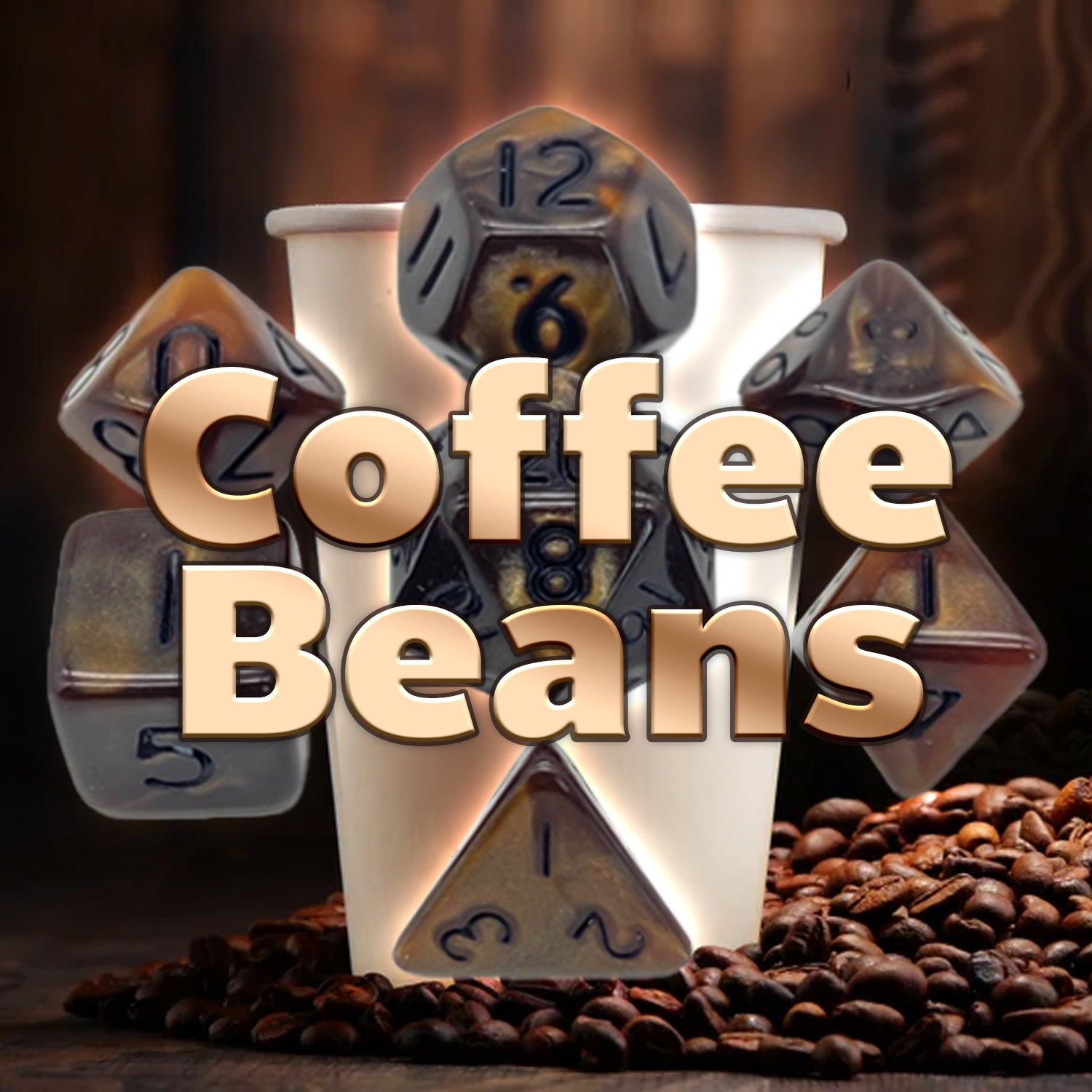 Coffee Beans - Mini Acrylic – Arcknight LLC