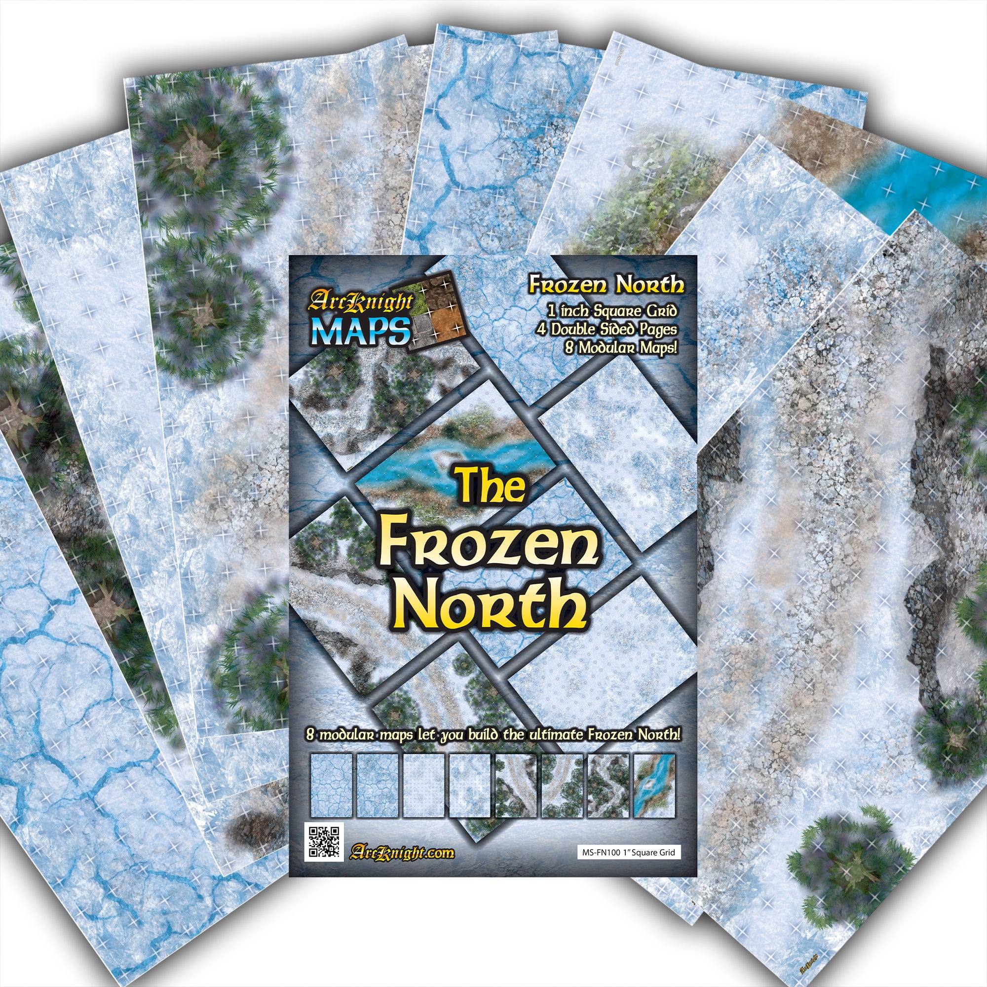 Frozen North Map – Arcknight LLC