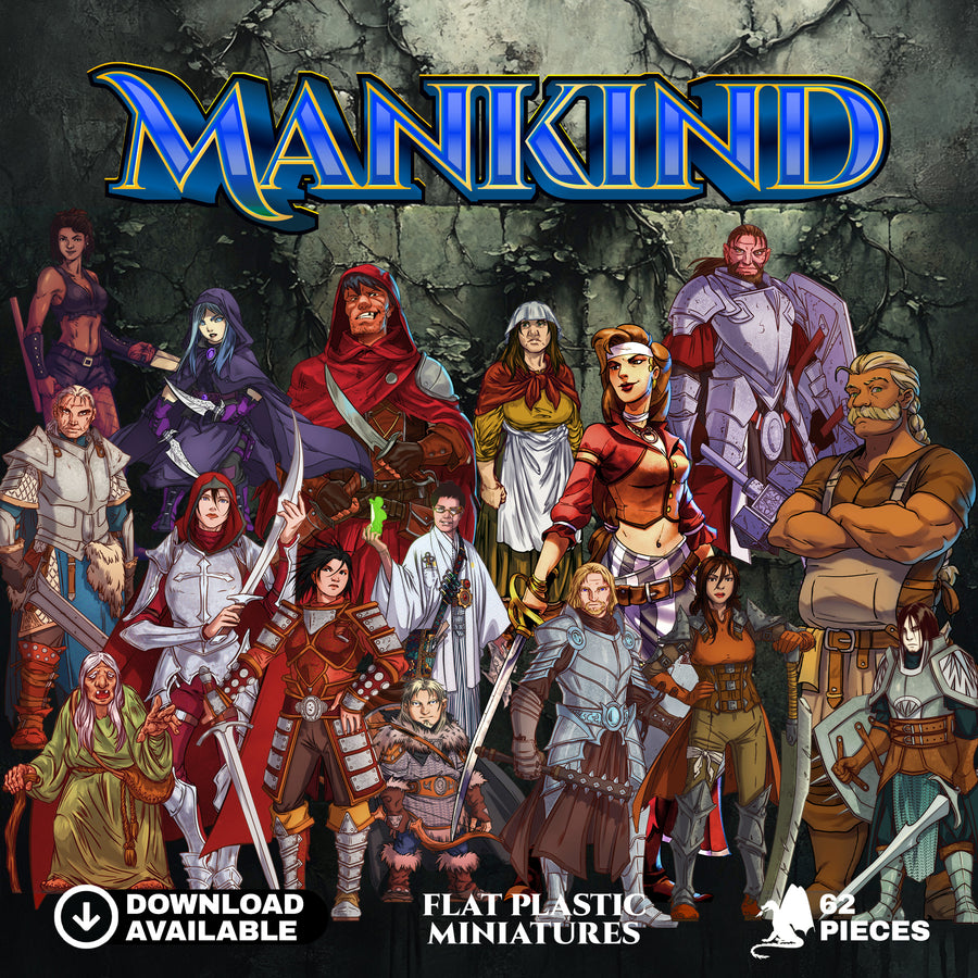Flat Plastic Miniatures – Arcknight LLC