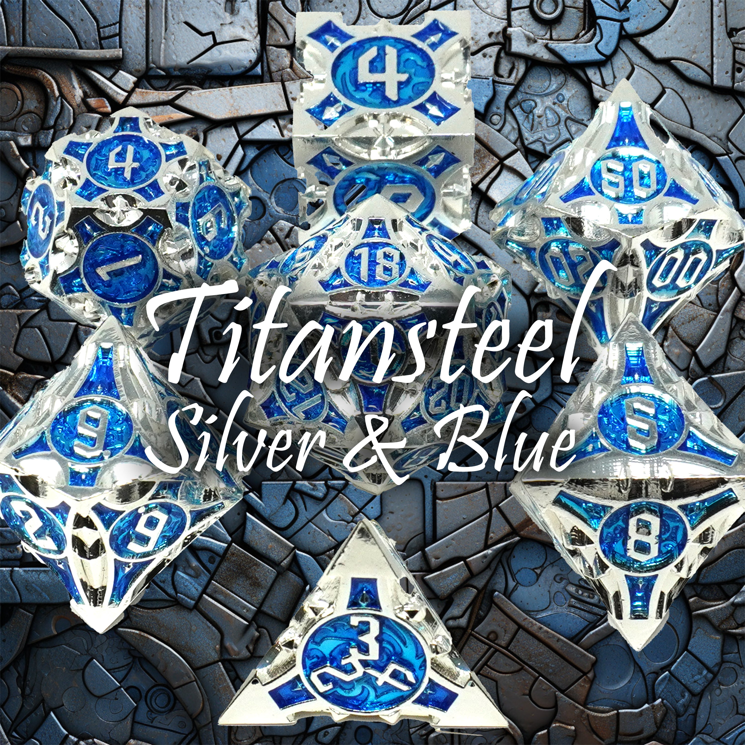 Titansteel Silver & Blue – Arcknight LLC