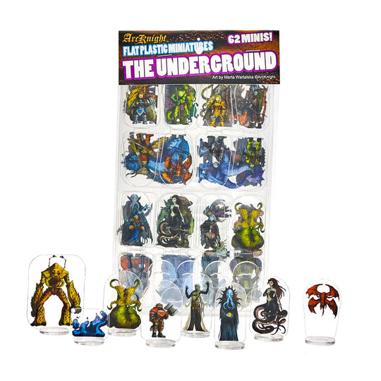 Flat Plastic Miniatures – Arcknight LLC