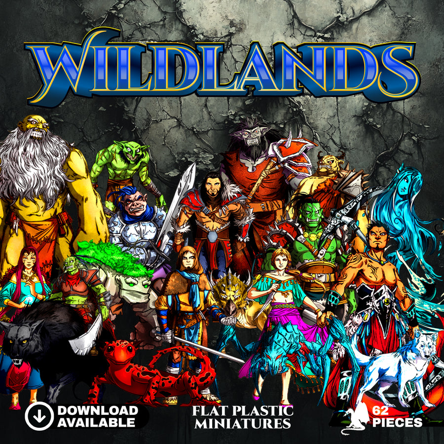 Flat Plastic Miniatures – Arcknight LLC